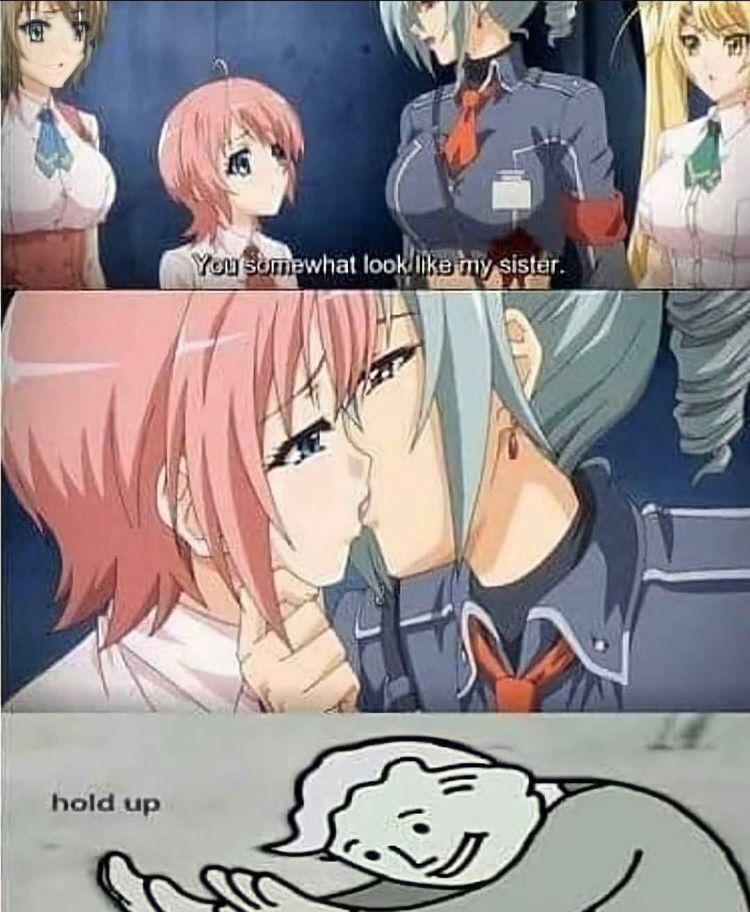 Big sis!? What're you doing!? | Scrolller