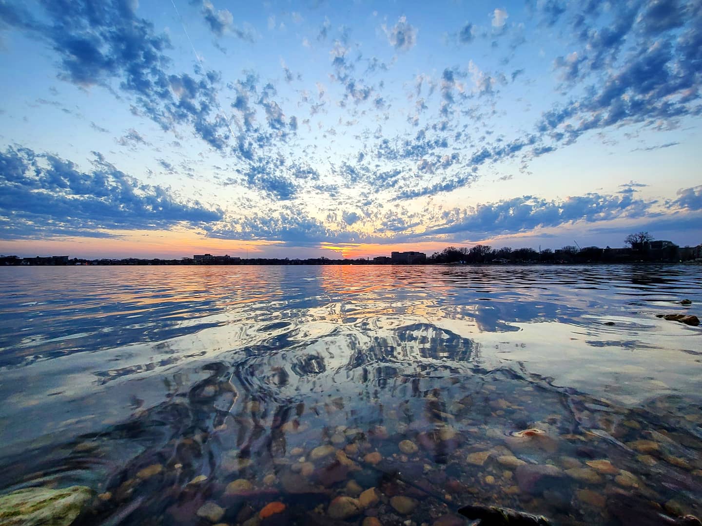 Big Sky Over Monona Bay | Scrolller