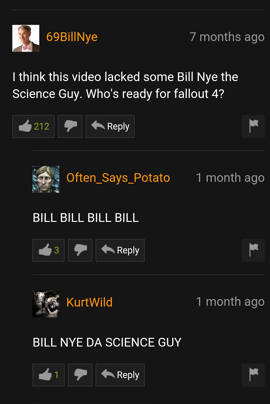 Bill Nye wants to be in porn | Scrolller