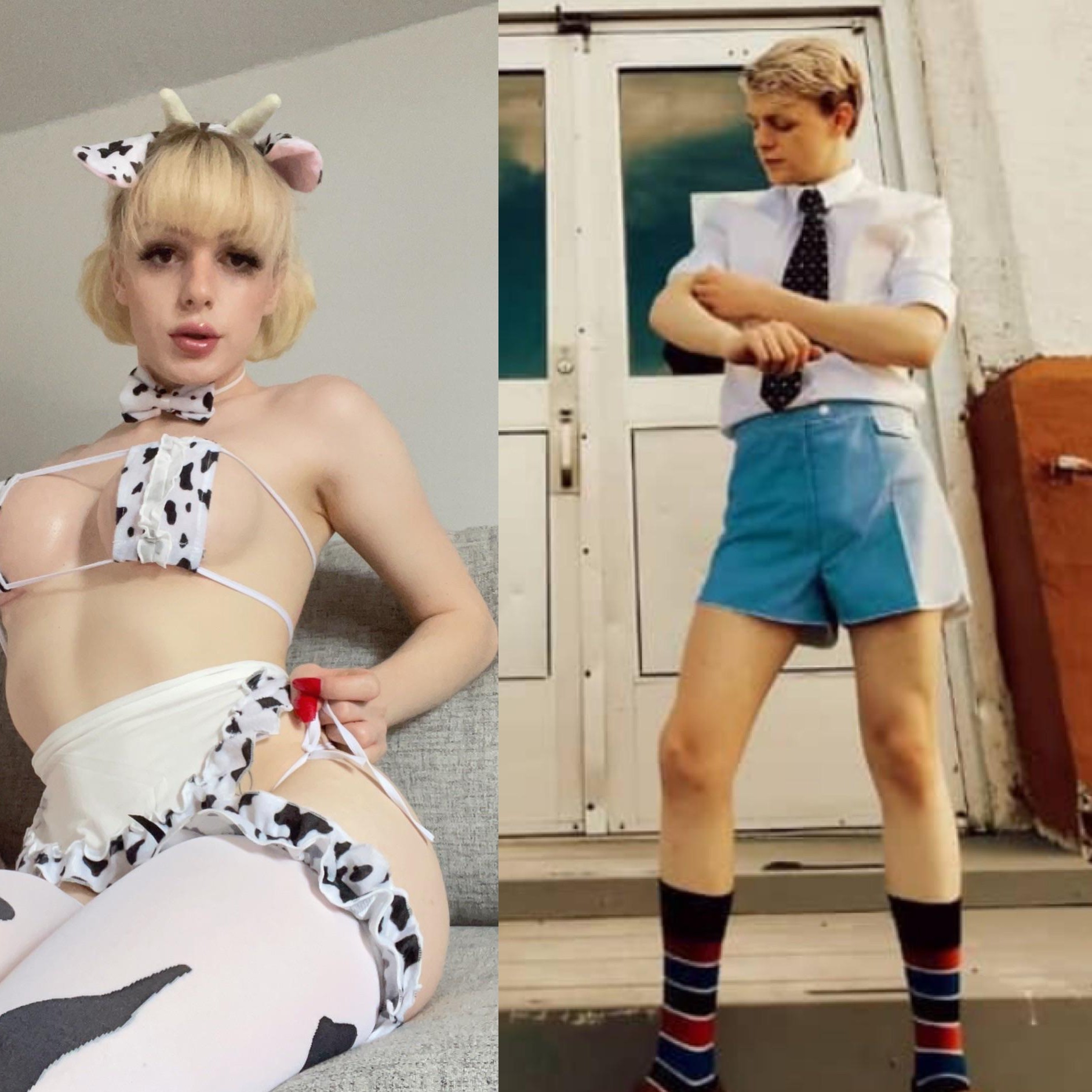 Bimboification udpate 1 year difference! (TS)?? | Scrolller