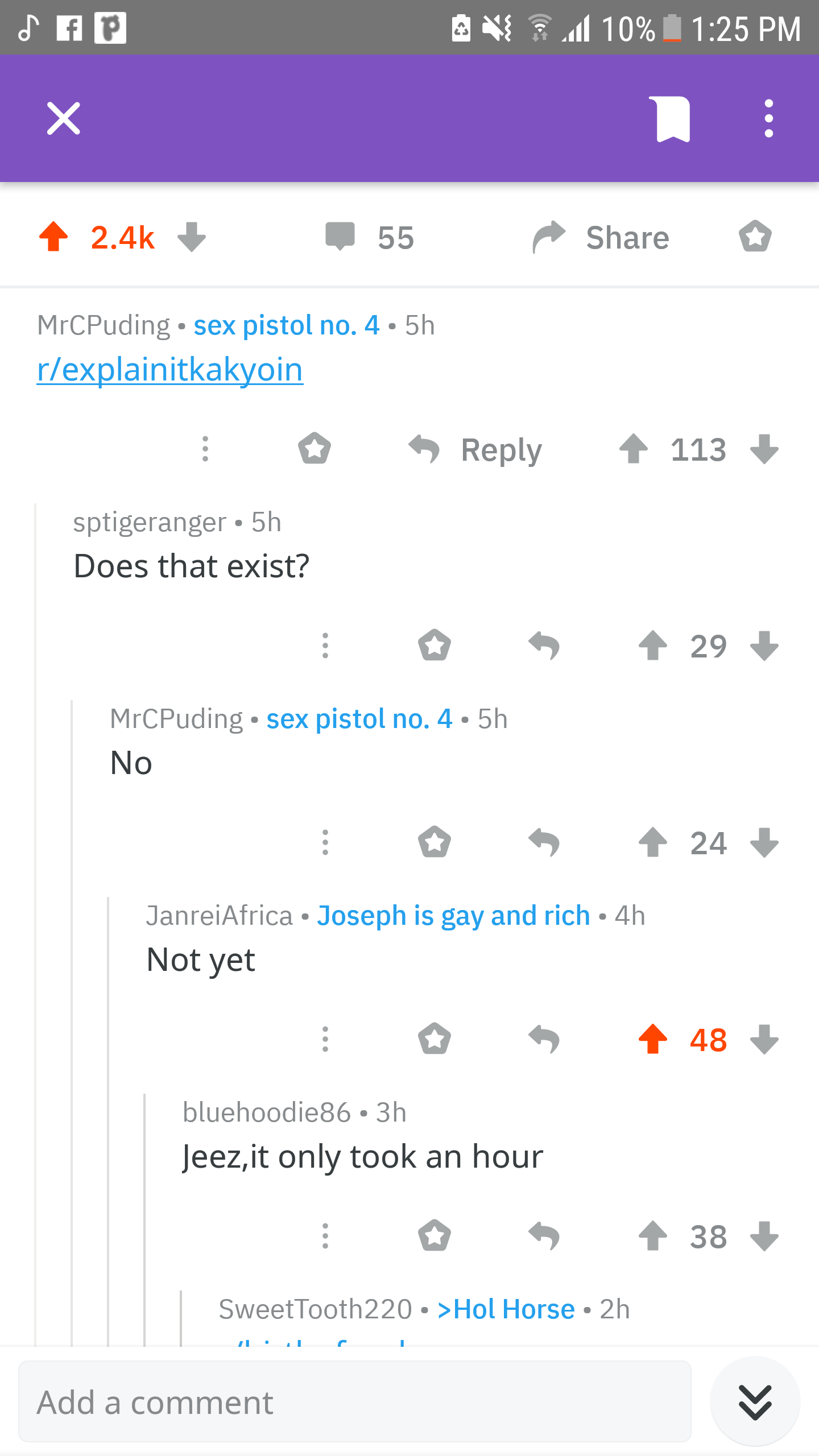 Birth of r/explainitkakyoin | Scrolller
