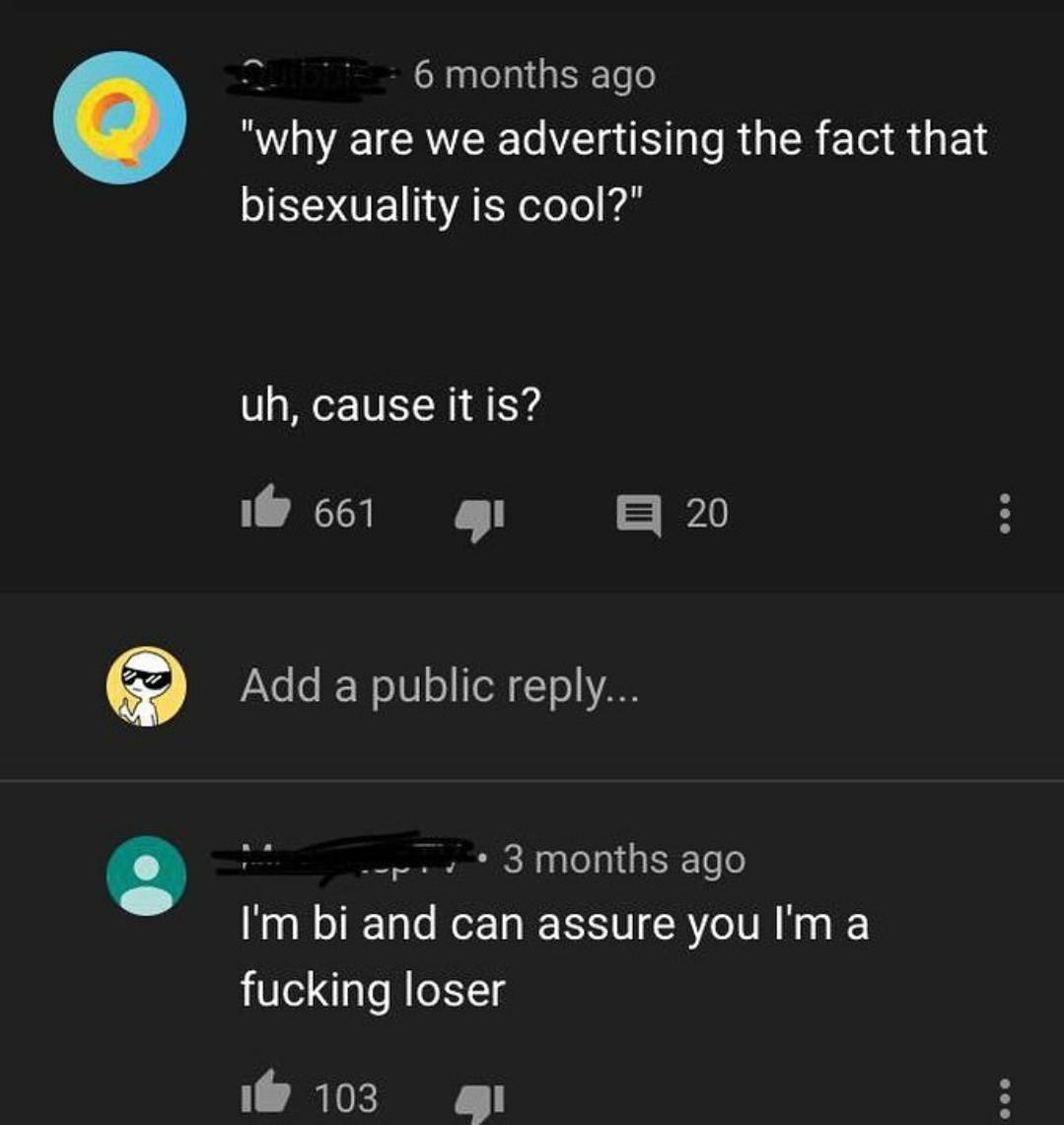 Bisexuality is cool | Scrolller