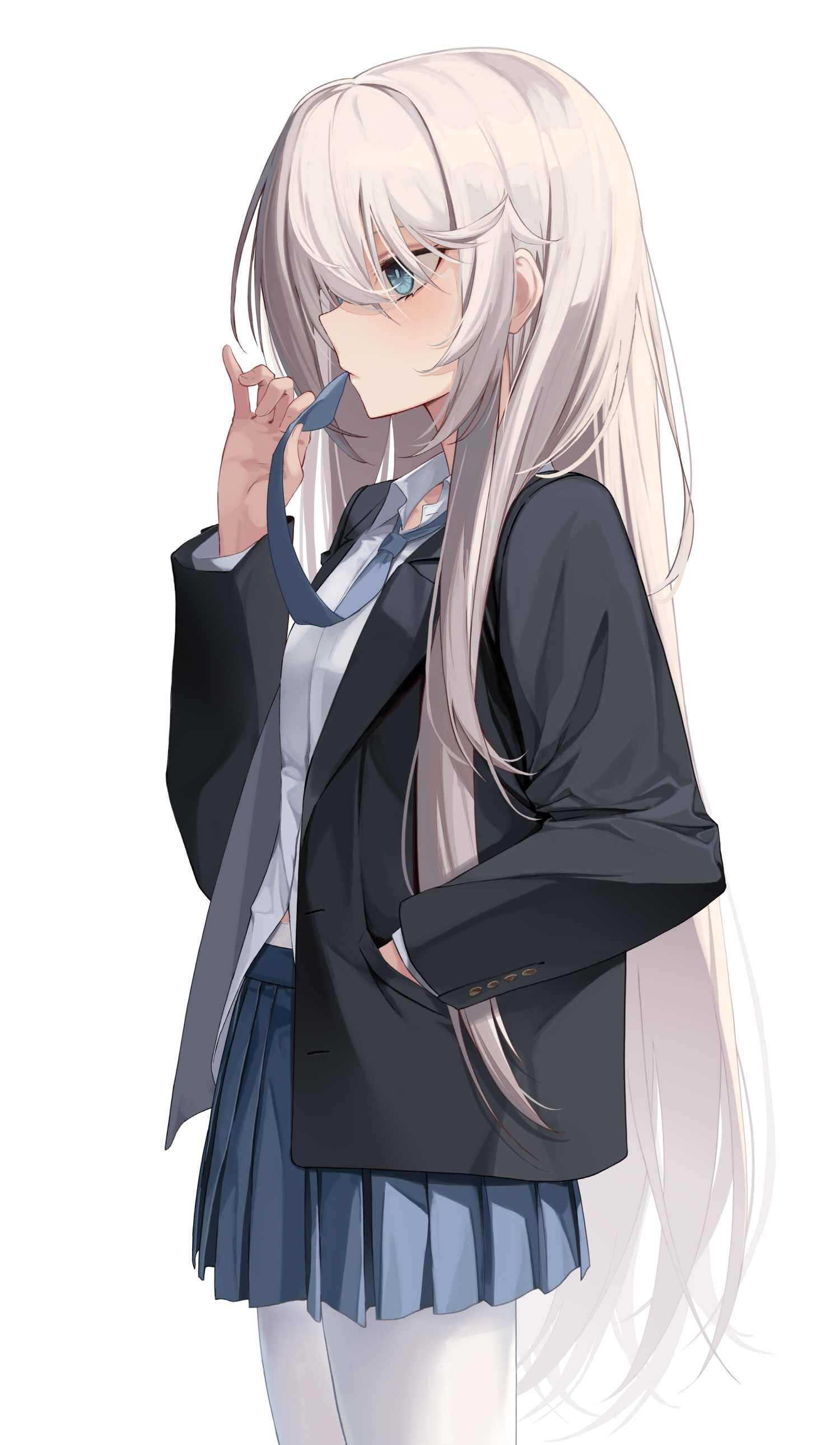 Biting her Tie [Original] | Scrolller