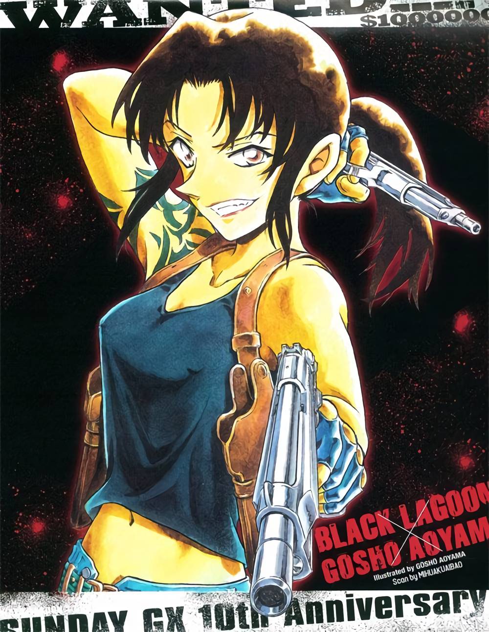Black Lagoon X Gosho Aoyama | Scrolller