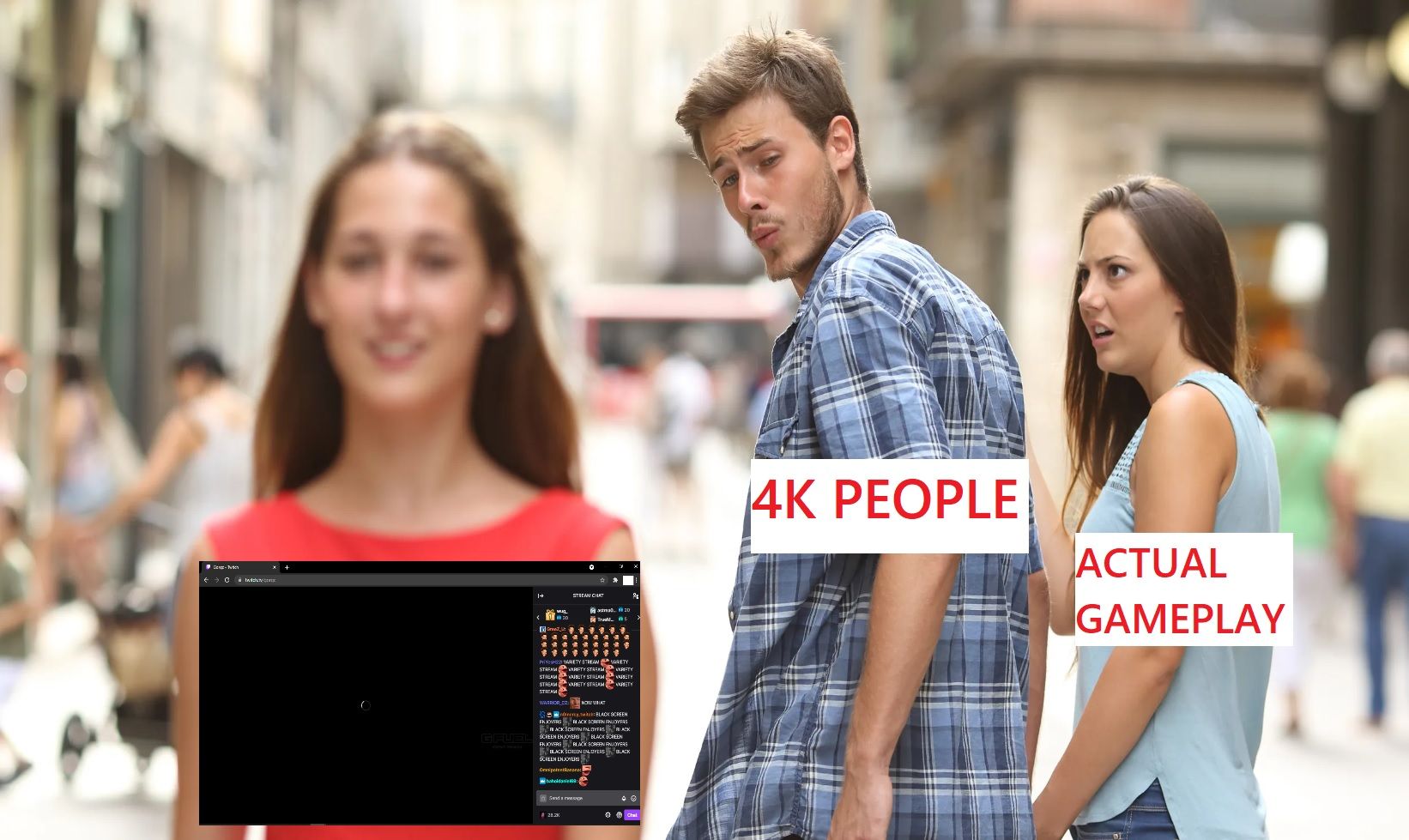 BLACK SCREEN ENJOYERS GIGACHAD | Scrolller