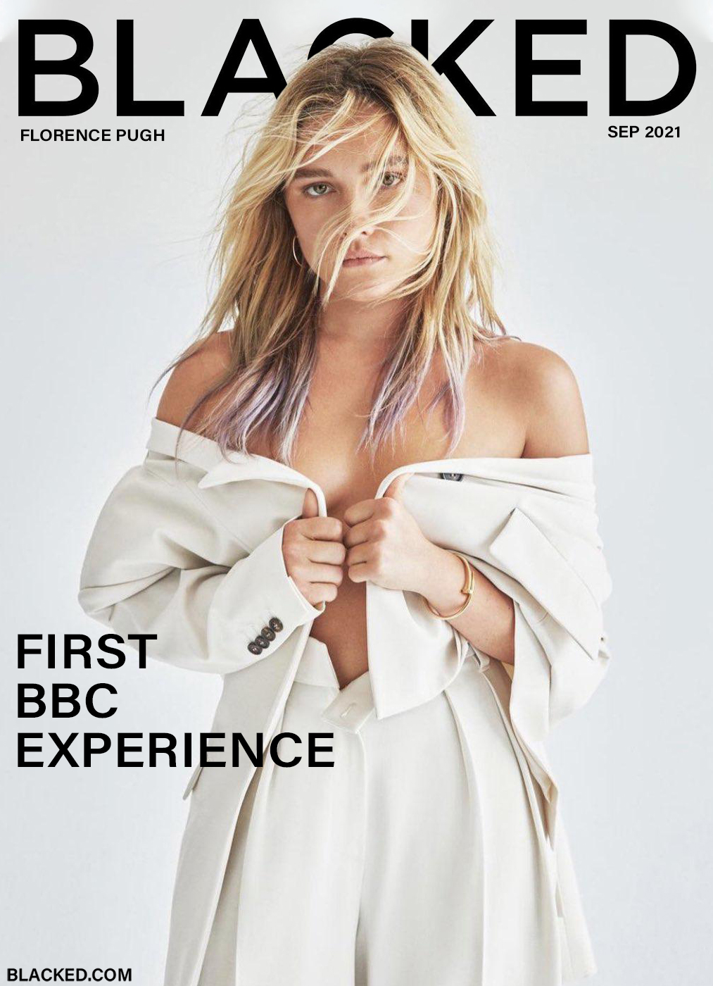 [BLACKED] Florence Pugh - First BBC Experience | Scrolller