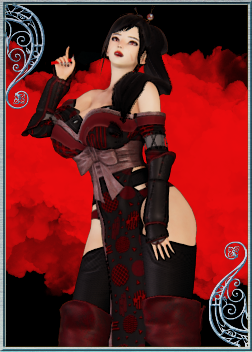 Blackwind.///.Possessed.Kunoichi Ninja Girl Card for BR3.2 | Scrolller