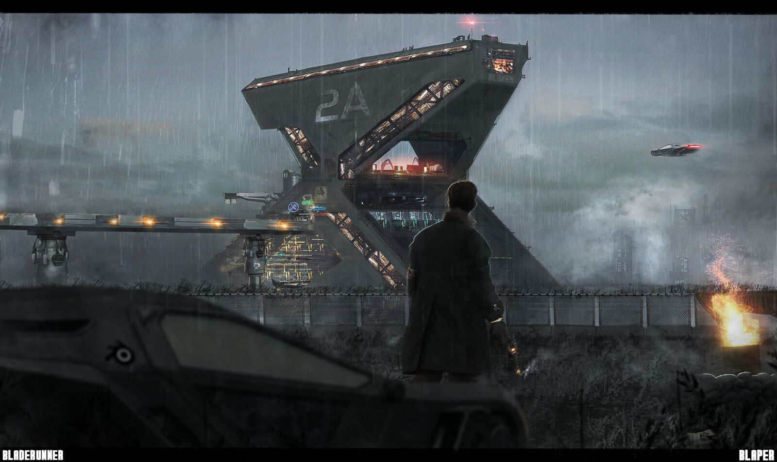 Blade runner.fan art by Valik Polishuk | Scrolller