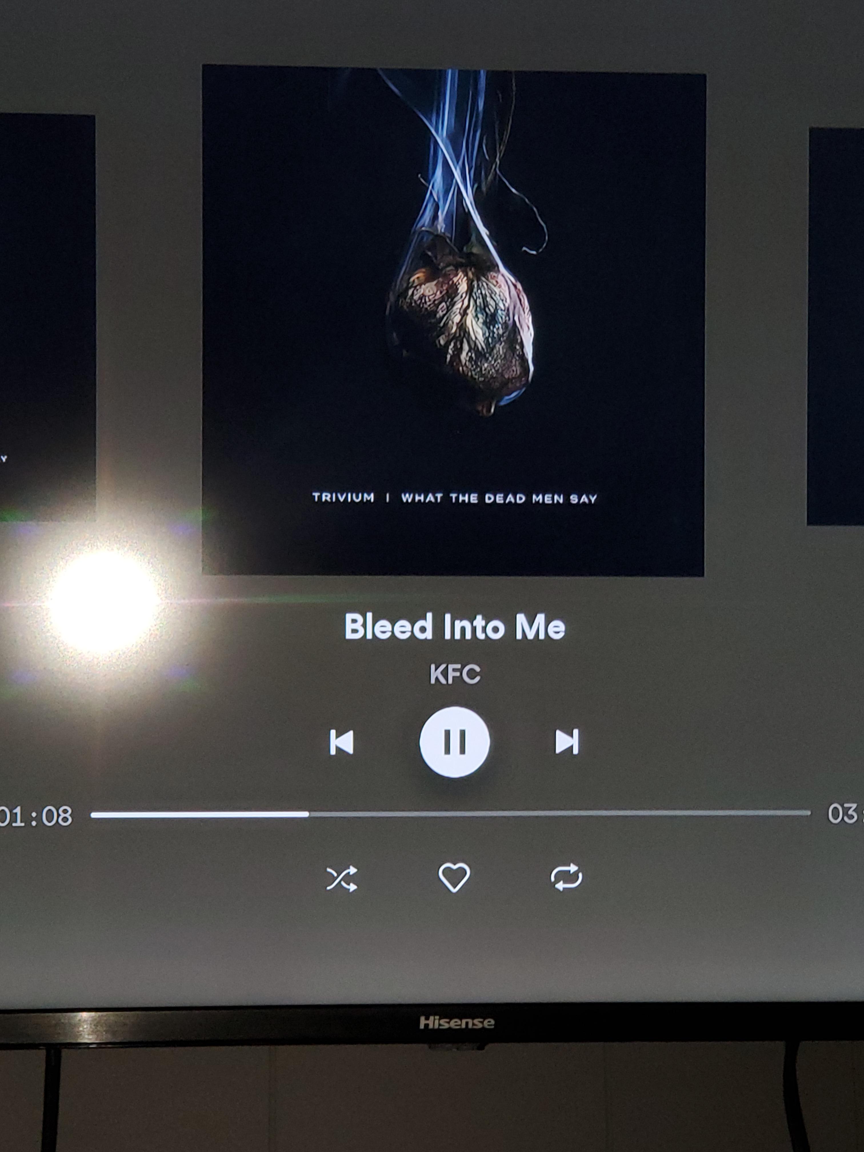 Bleed Into Me by KFC... | Scrolller