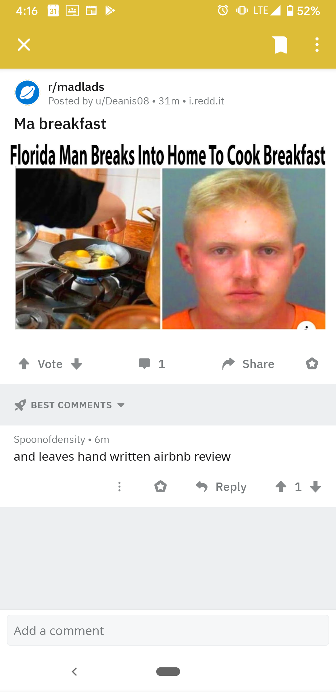 Blessed_Ahh yes, Florida man | Scrolller