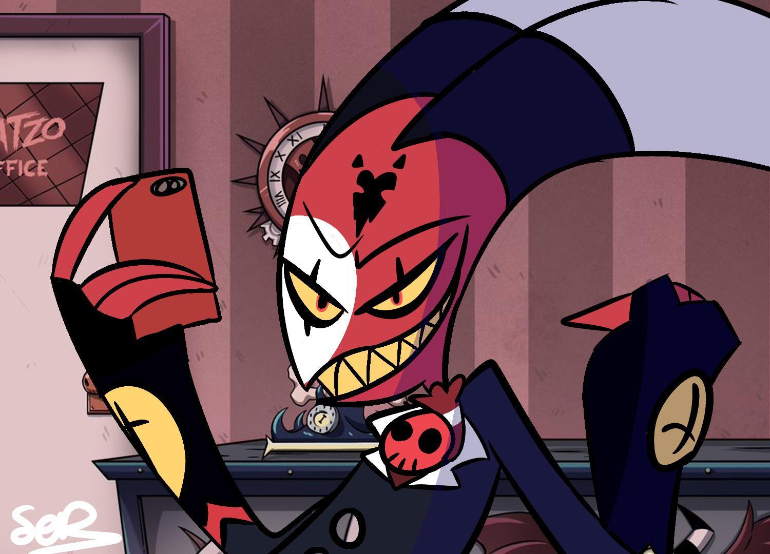 Blitzo artwork I made | Scrolller