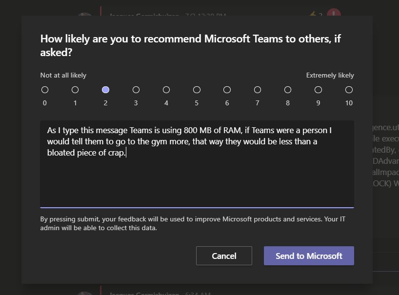 Bloated Microsoft Teams | Scrolller