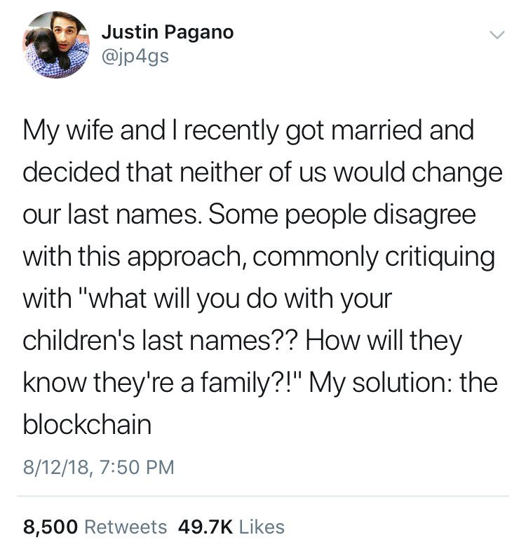 Blockchain for families | Scrolller