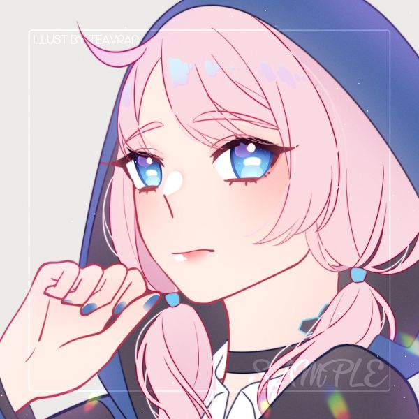 Blue Poison Doodle | Scrolller