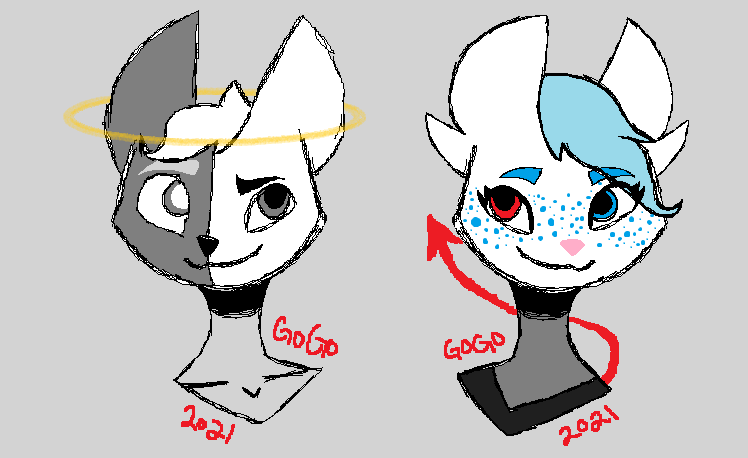 BlueBerry and her bf Kokushibyo | Scrolller