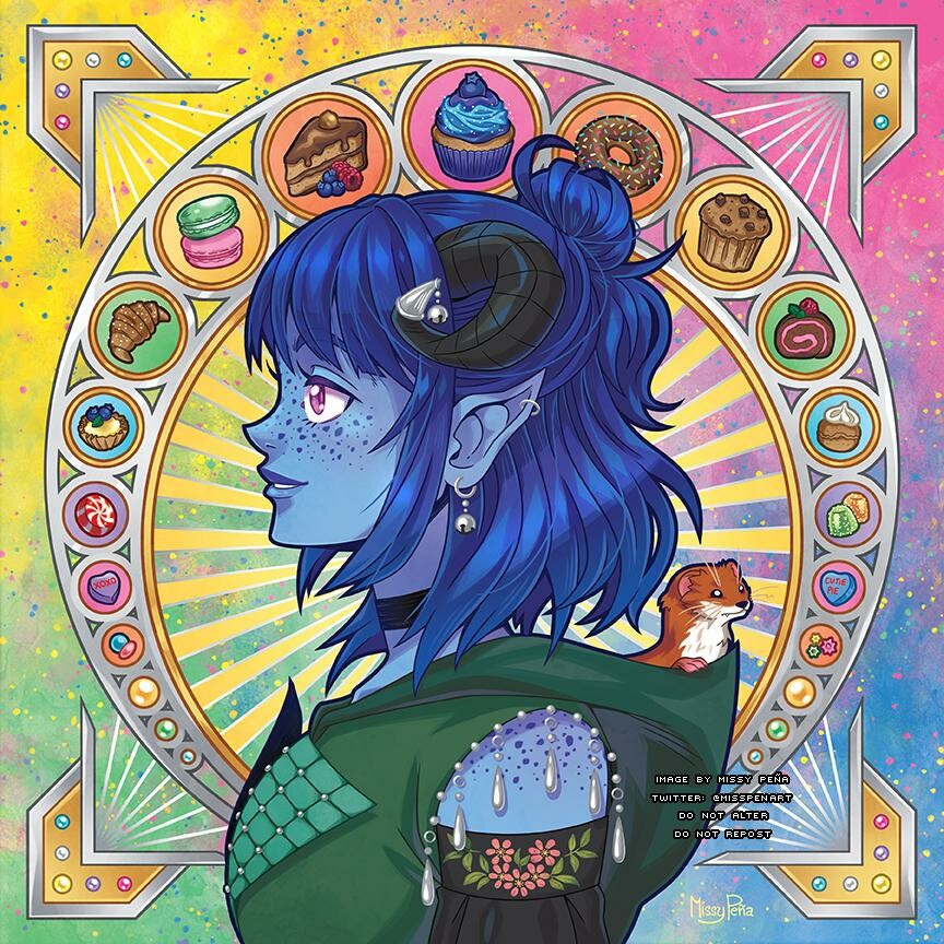 Blueberry Queen by Missy Peña | Scrolller