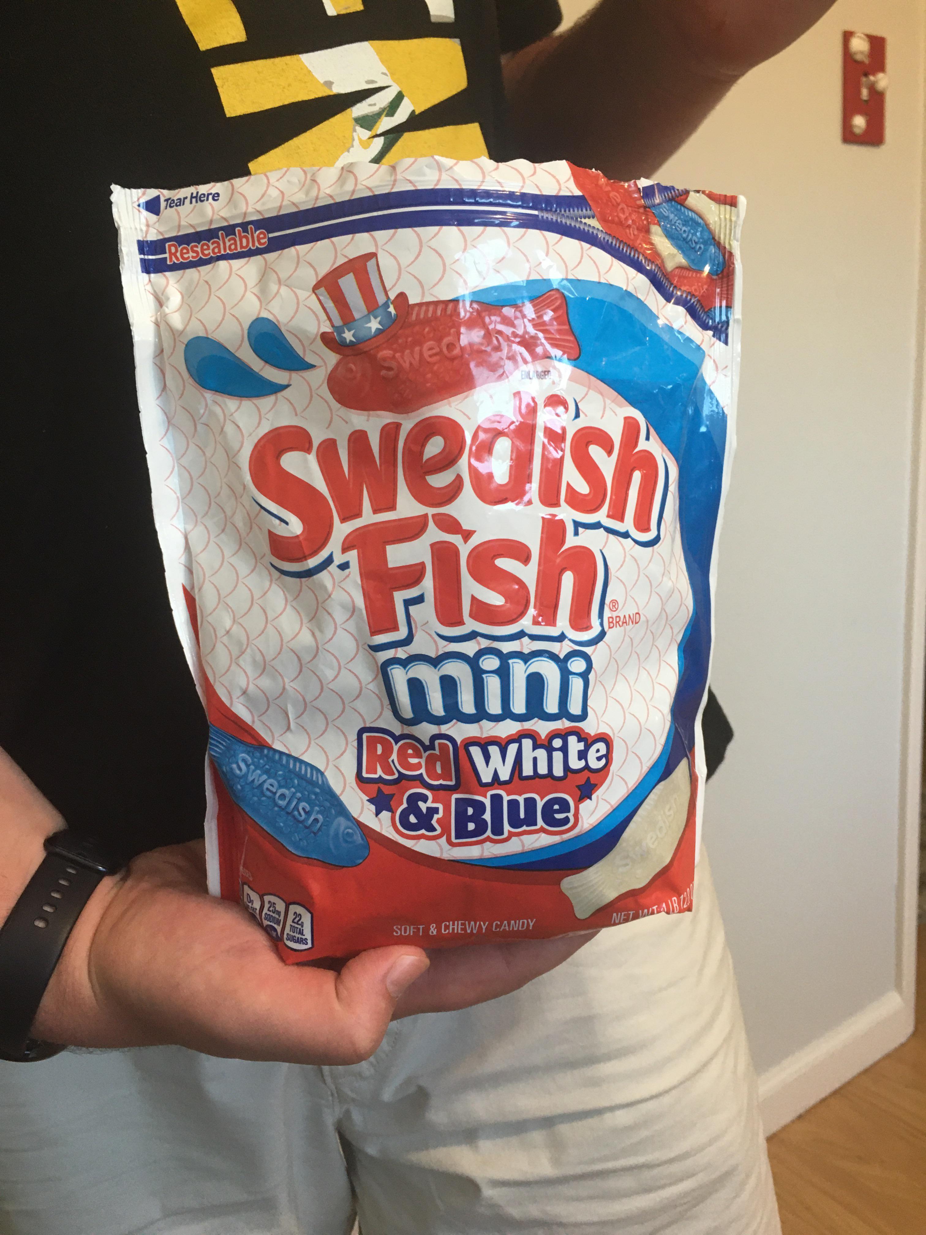 Blursed American Swedish Fish | Scrolller