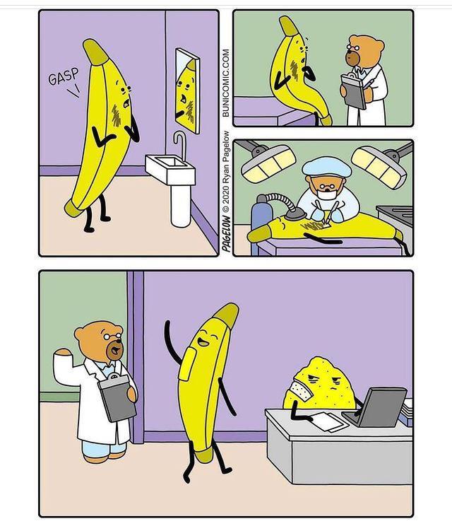 Blursed Banana | Scrolller