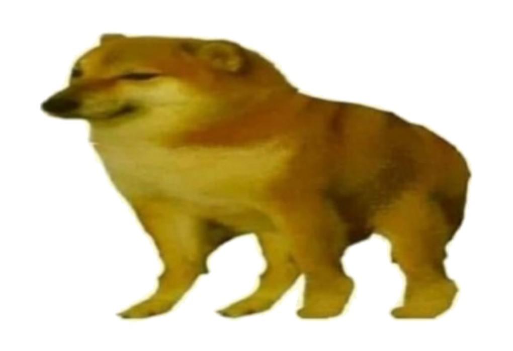 blursed_cheems standing | Scrolller