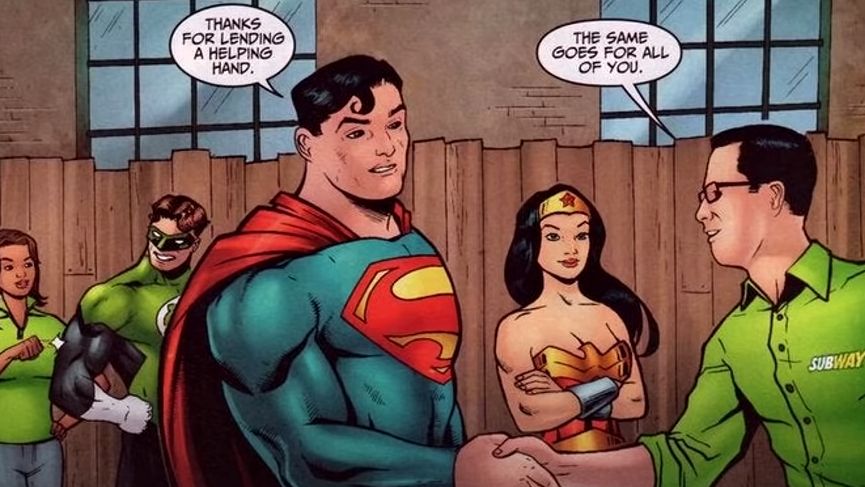 Blursed_comic (Yes that's Jared from Subway) | Scrolller