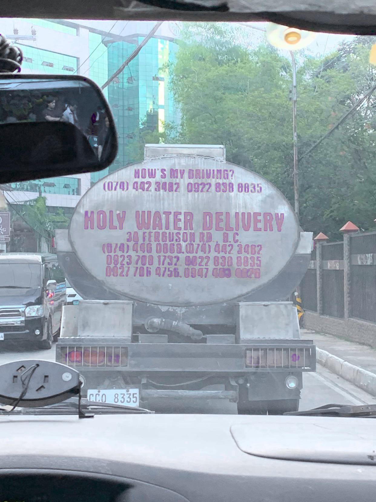 Blursed Holy Water | Scrolller