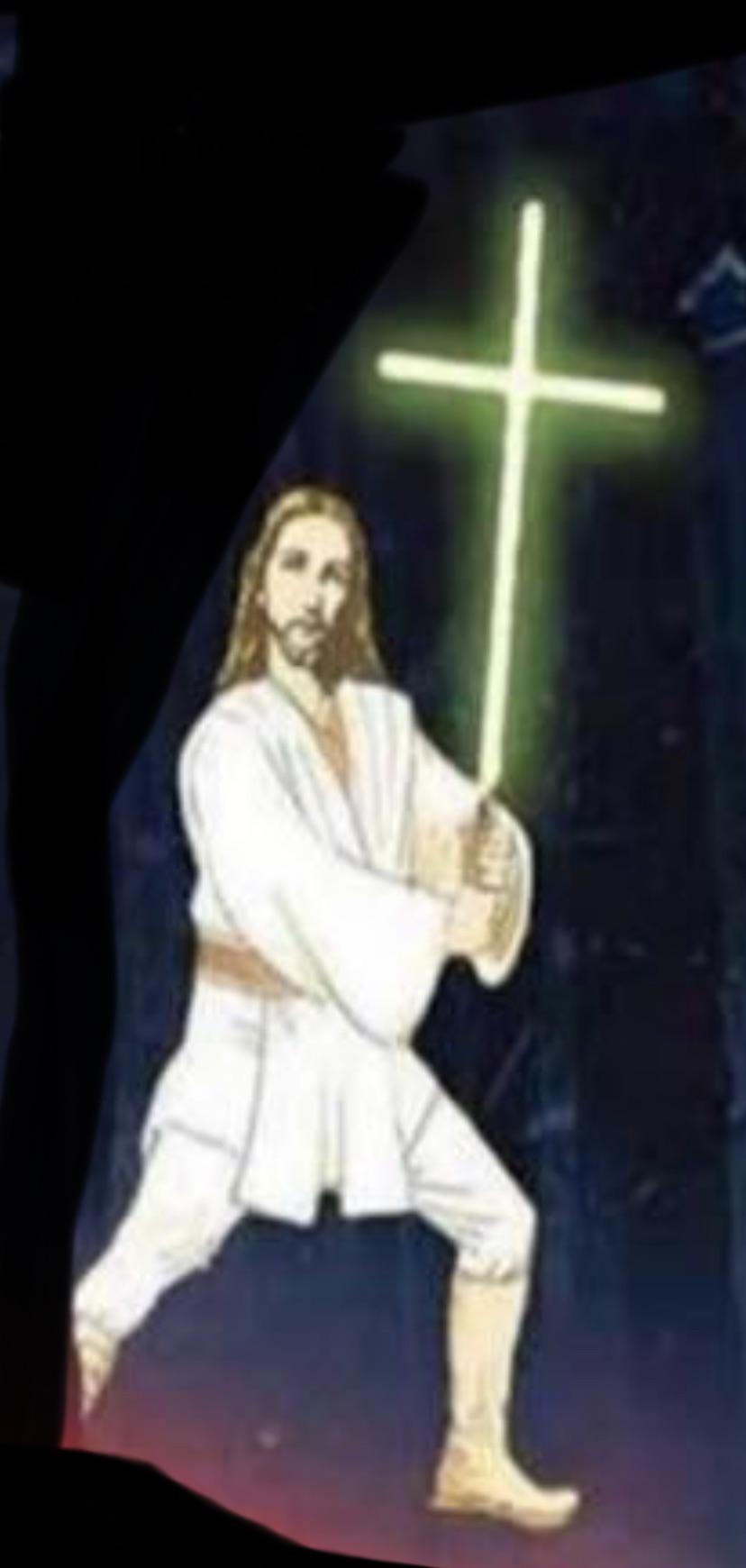 Blursed Jesus/Jedi | Scrolller