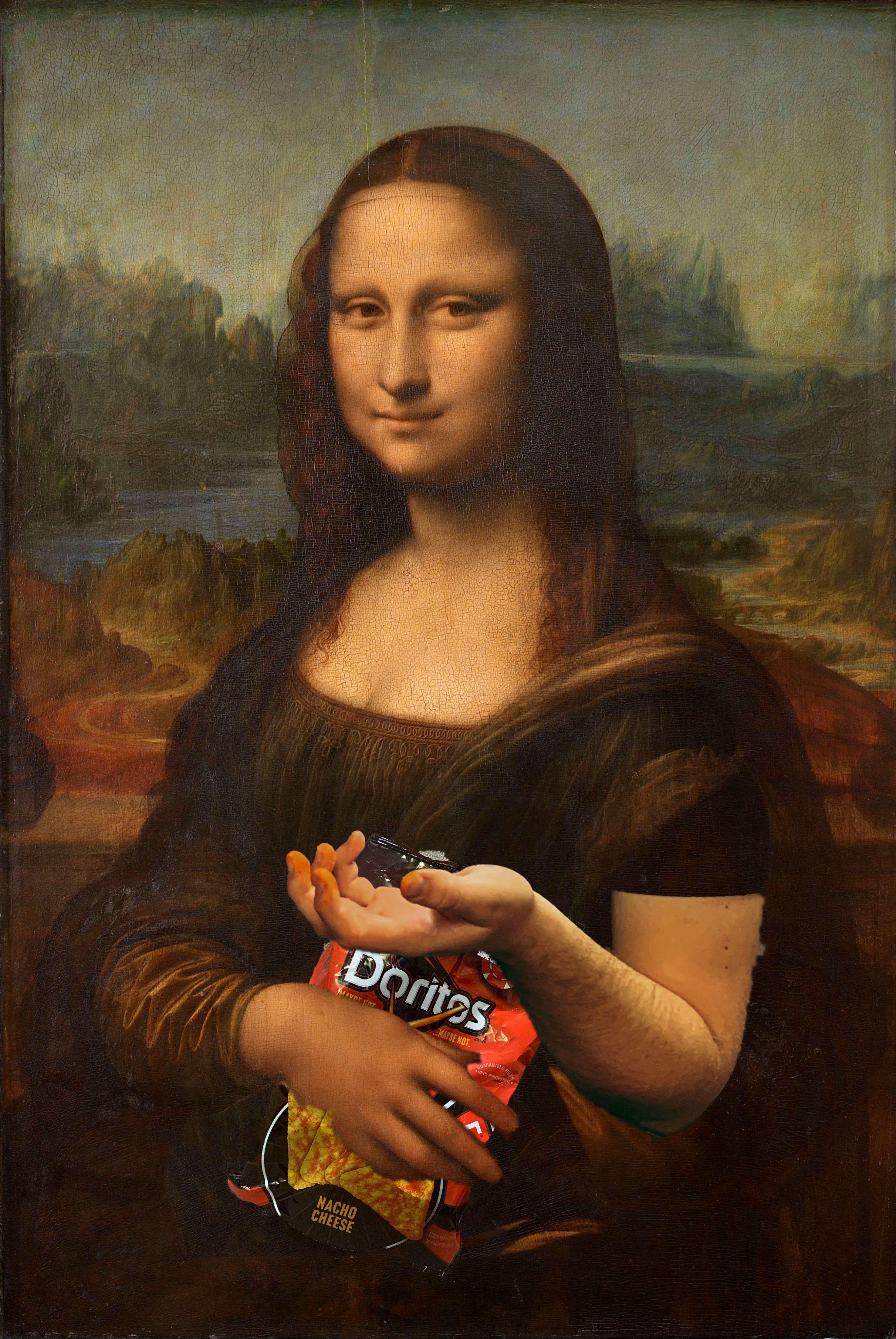 Blursed Mona Lisa | Scrolller