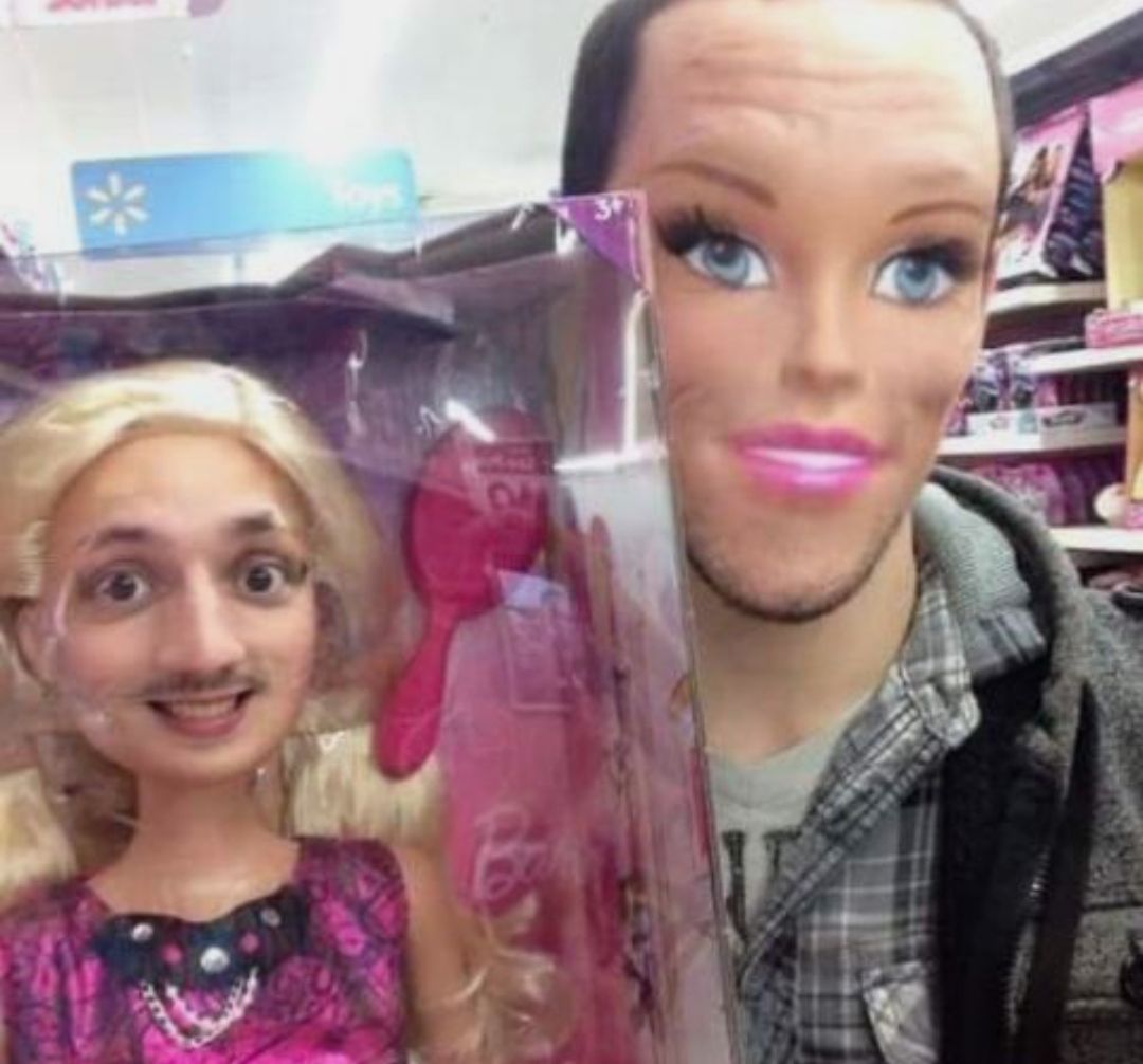 Blursed The new barbie | Scrolller