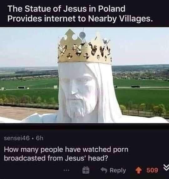 Blursed_WiFi Jesus | Scrolller
