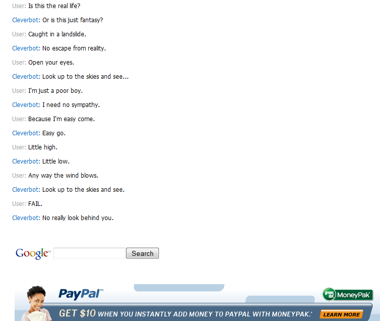 Bohemian Rhapsody with Cleverbot... | Scrolller