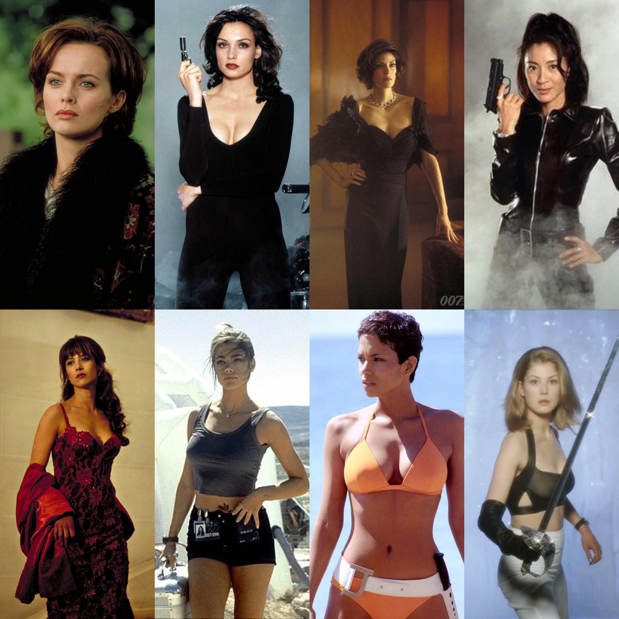 Bond Girls Round 2, the Brosnan Era: Pick Four - One as Your Partner, One to Seduce, One to be ...