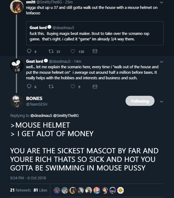 Bones vs deadmau5 | Scrolller