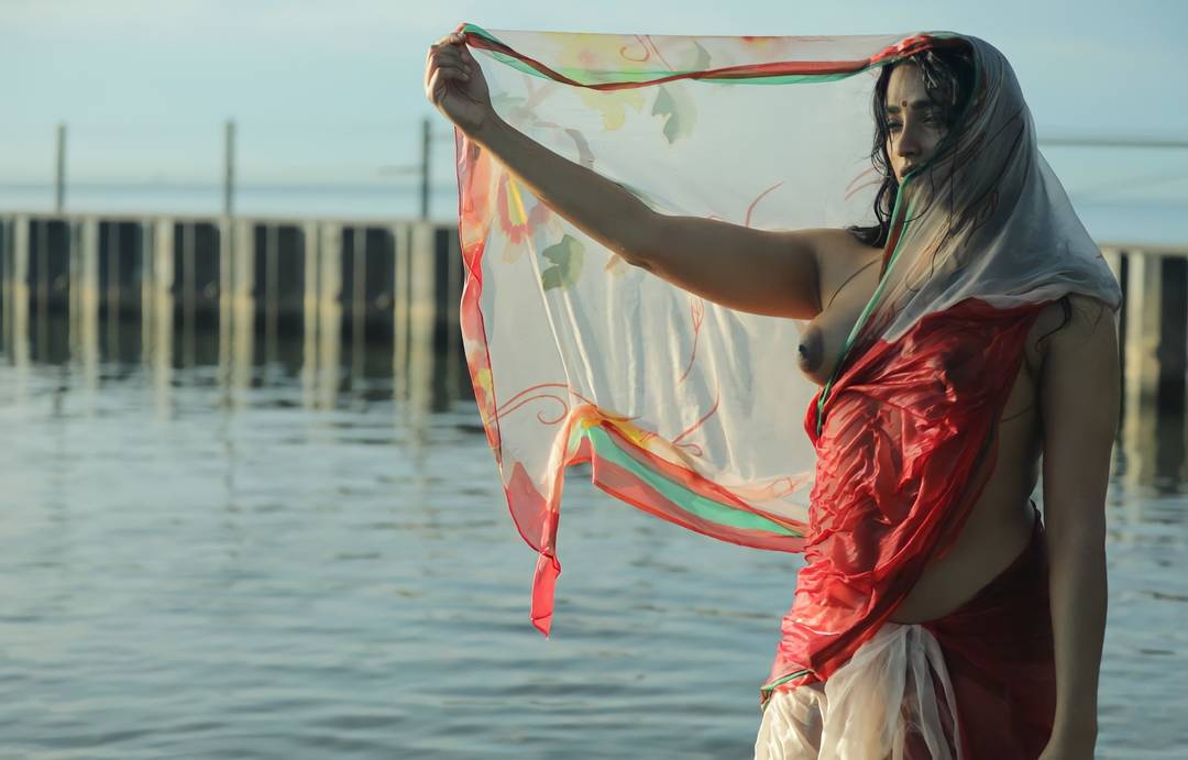 Bong Model nipple show shoot | Scrolller