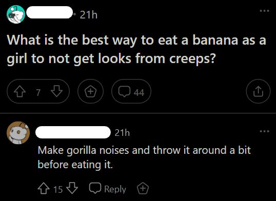 Bonus points for doing this with multiple bananas | Scrolller