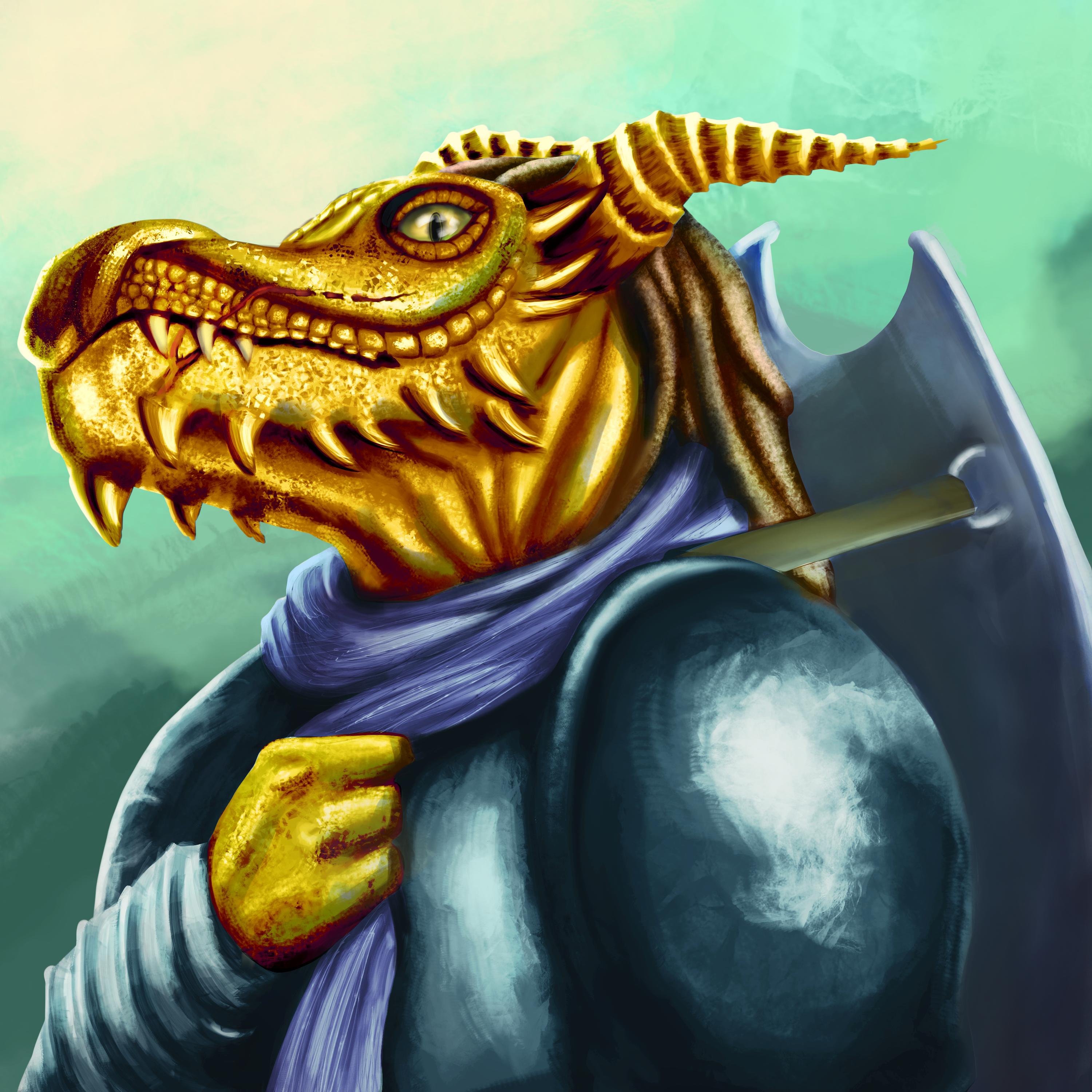 [boscoheron] Jalan, The Dragonborn Cleric | Scrolller