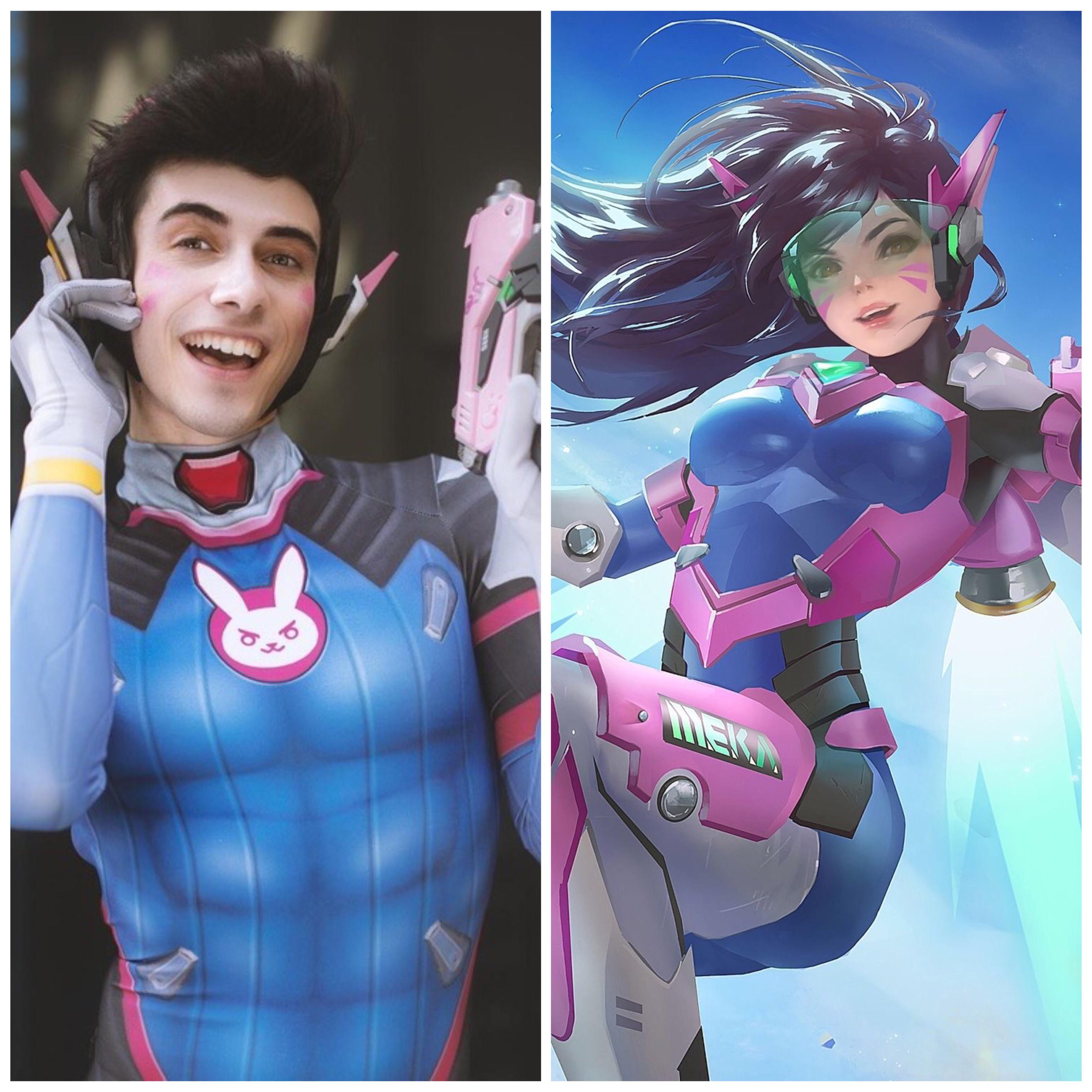 Boys can be divas too 💕 Male D’va cosplay