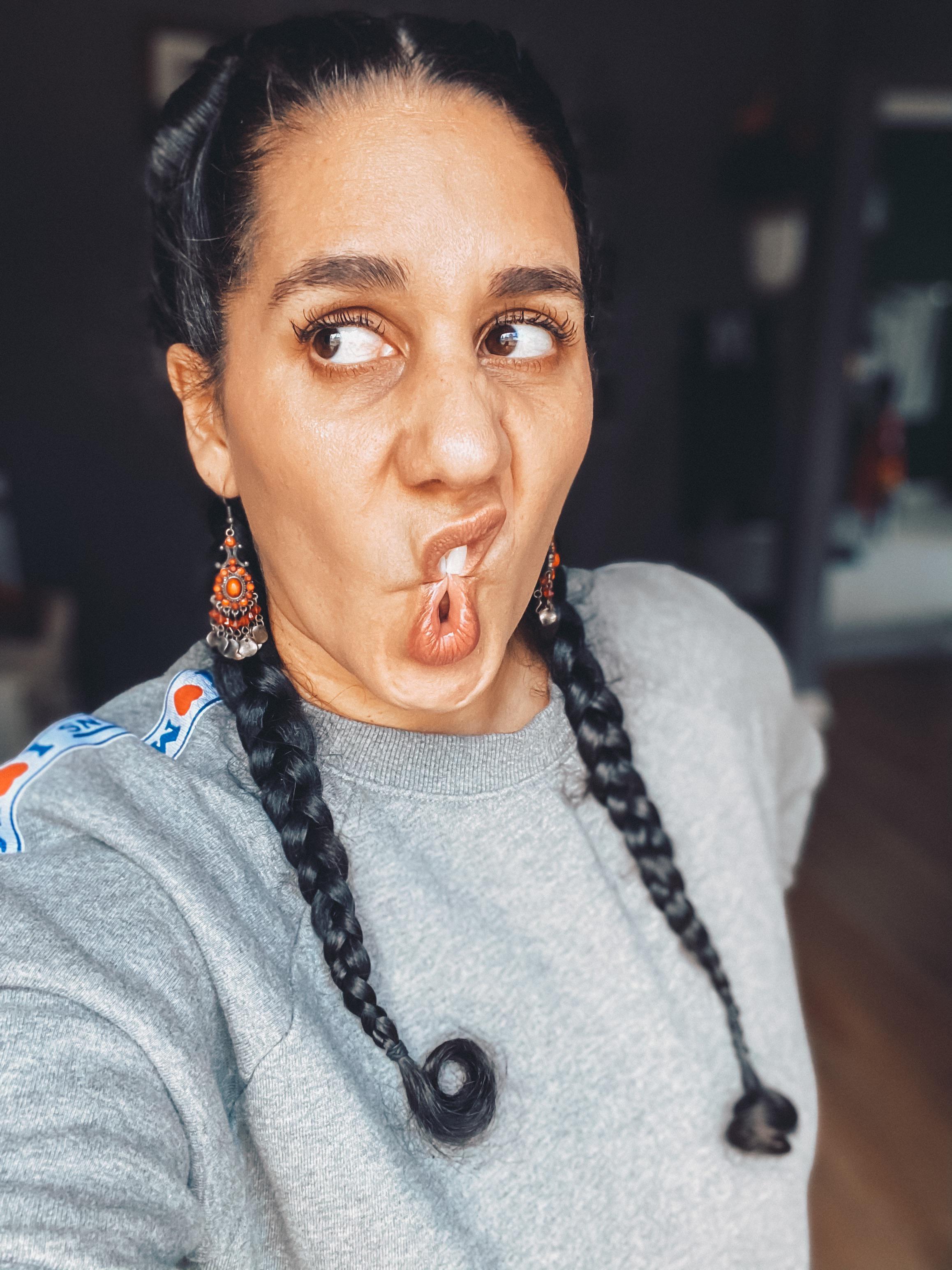 Braids and a silly selfie (34) | Scrolller
