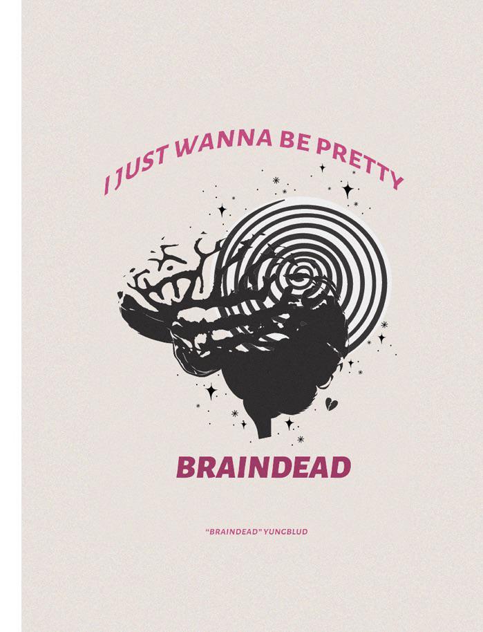 Braindead fan art but make it instead of doing your graphic design hw 🙂 | Scrolller