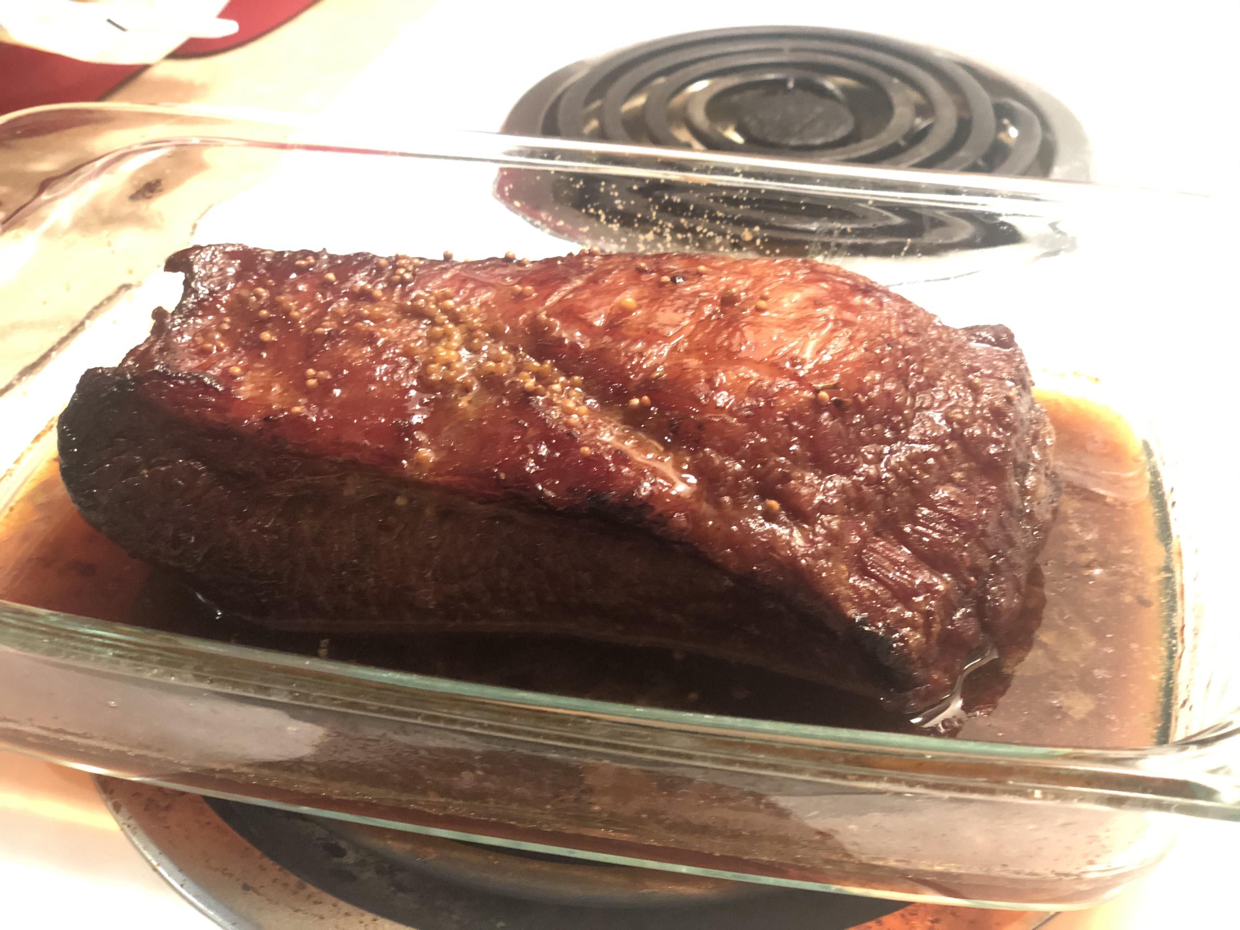 Braised Corned Beef, why would you ever boil it again? | Scrolller