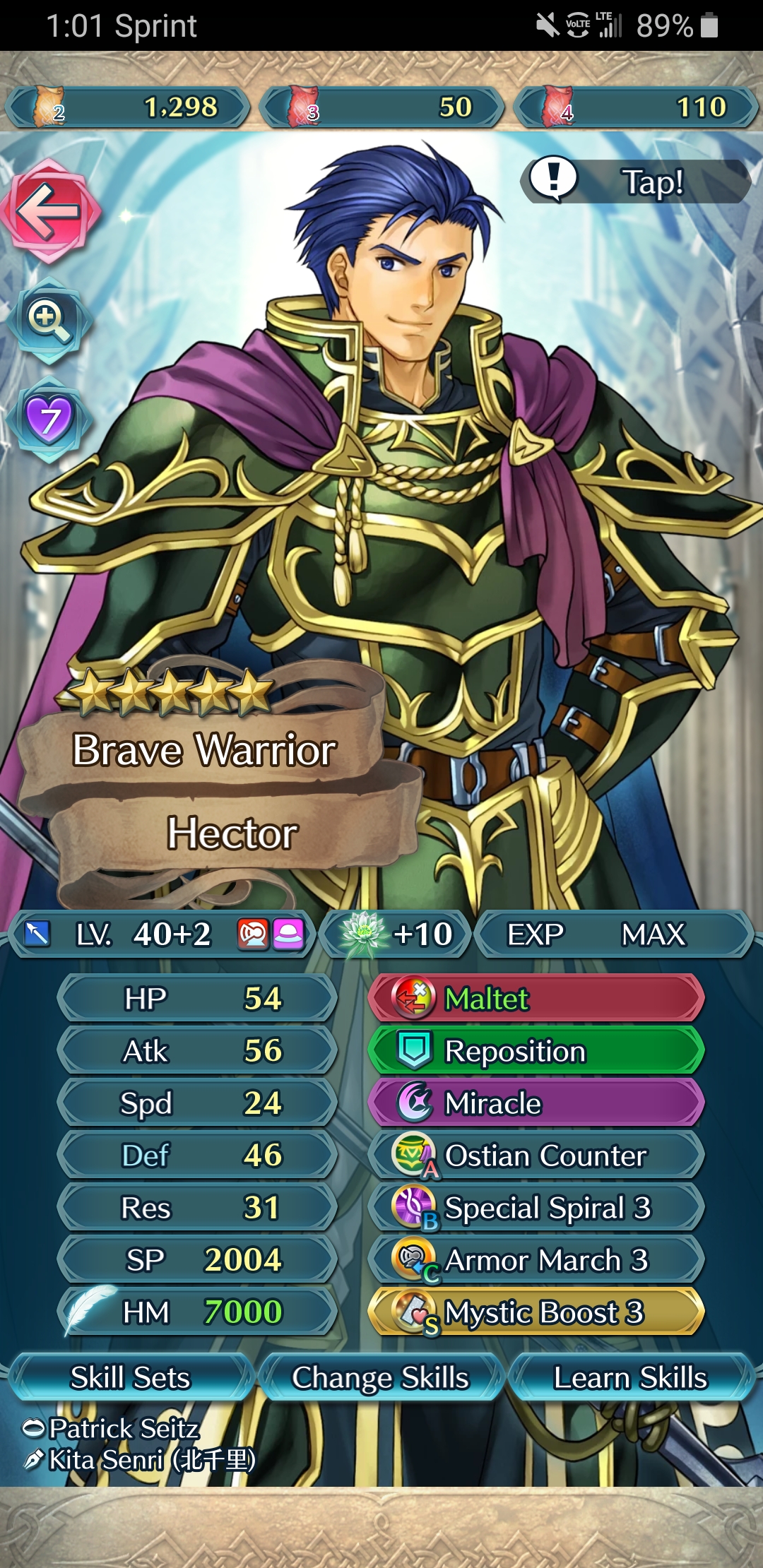 Brave Hector +Def or +Atk? | Scrolller