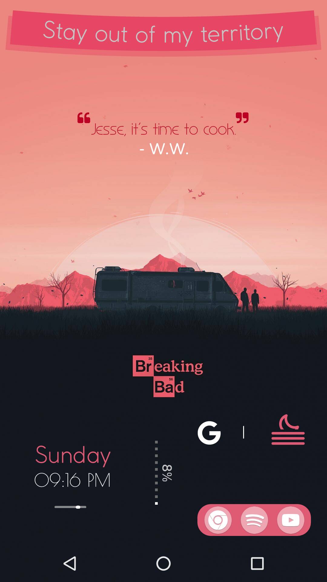 Breaking Bad Homescreen Setup | Scrolller