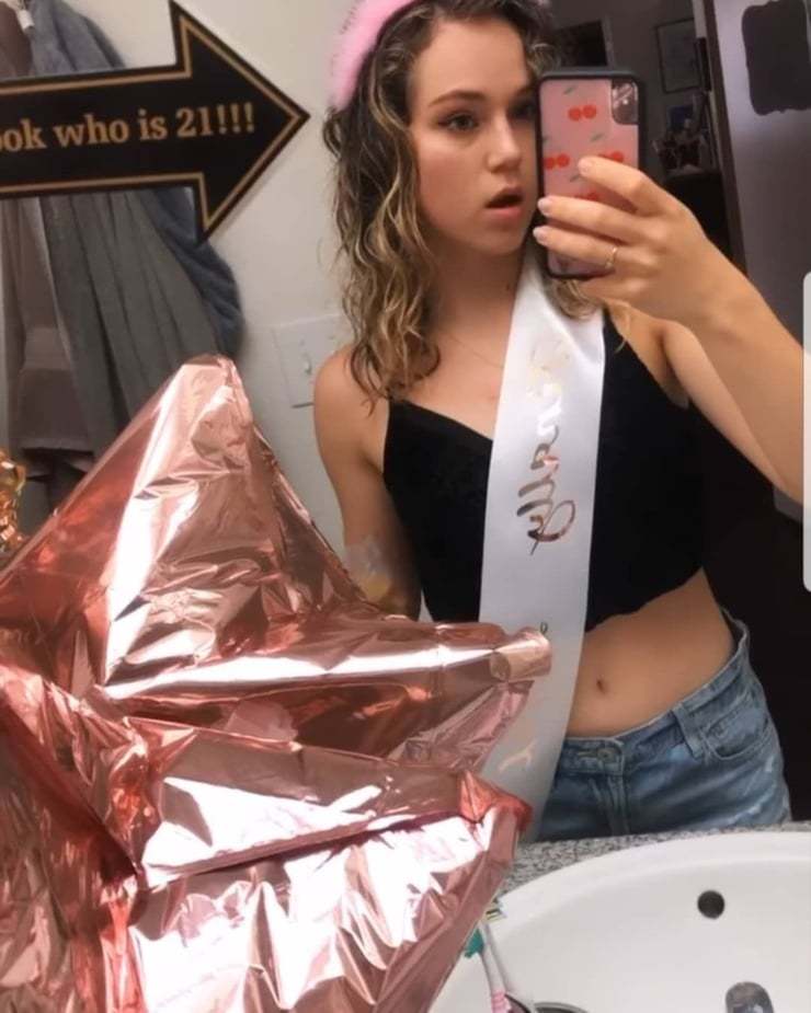 Brec Bassinger waiting for her birthday gift | Scrolller