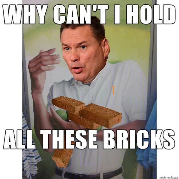 BRICK BY BRICK! | Scrolller