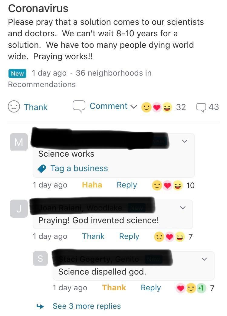 Brilliant religious solution for COVID-19 | Scrolller