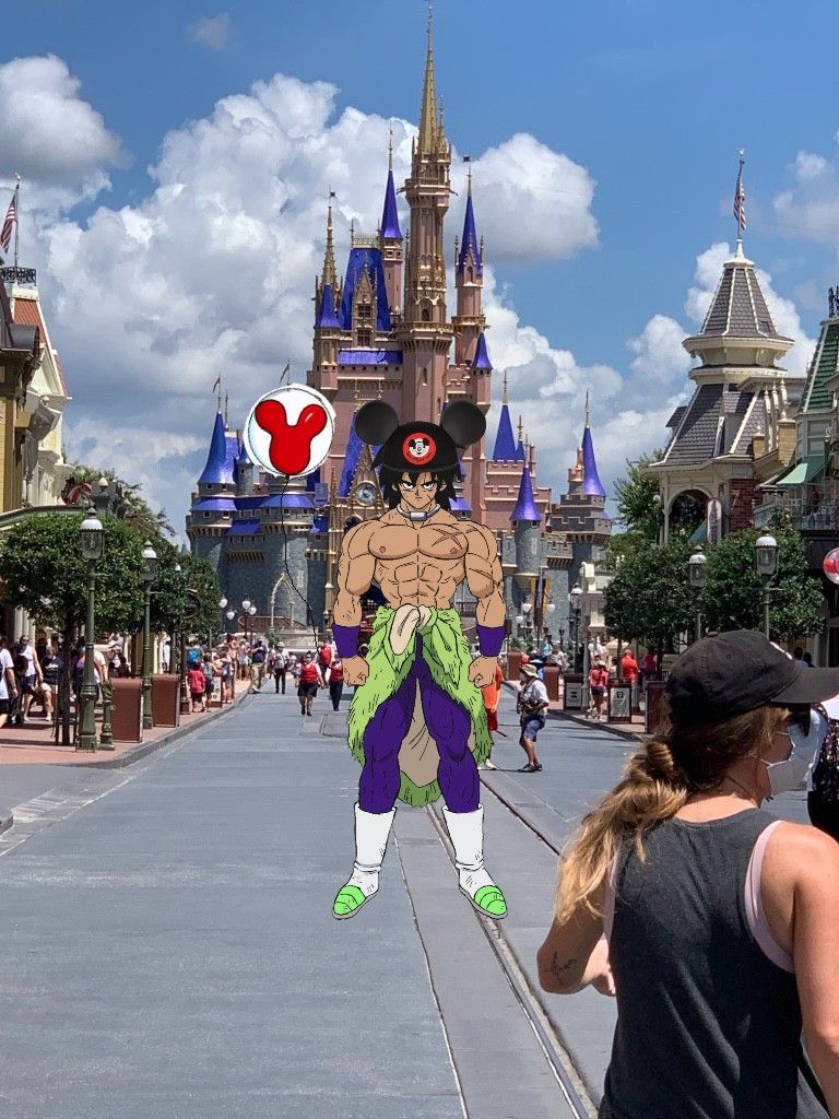 Broly At Disney World | Scrolller