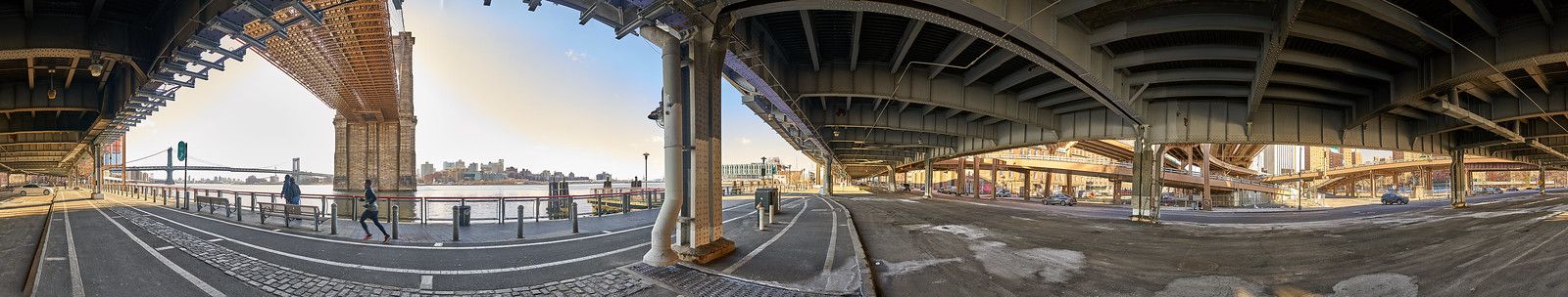 Brooklyn Bridge. 360 panorama. | Scrolller
