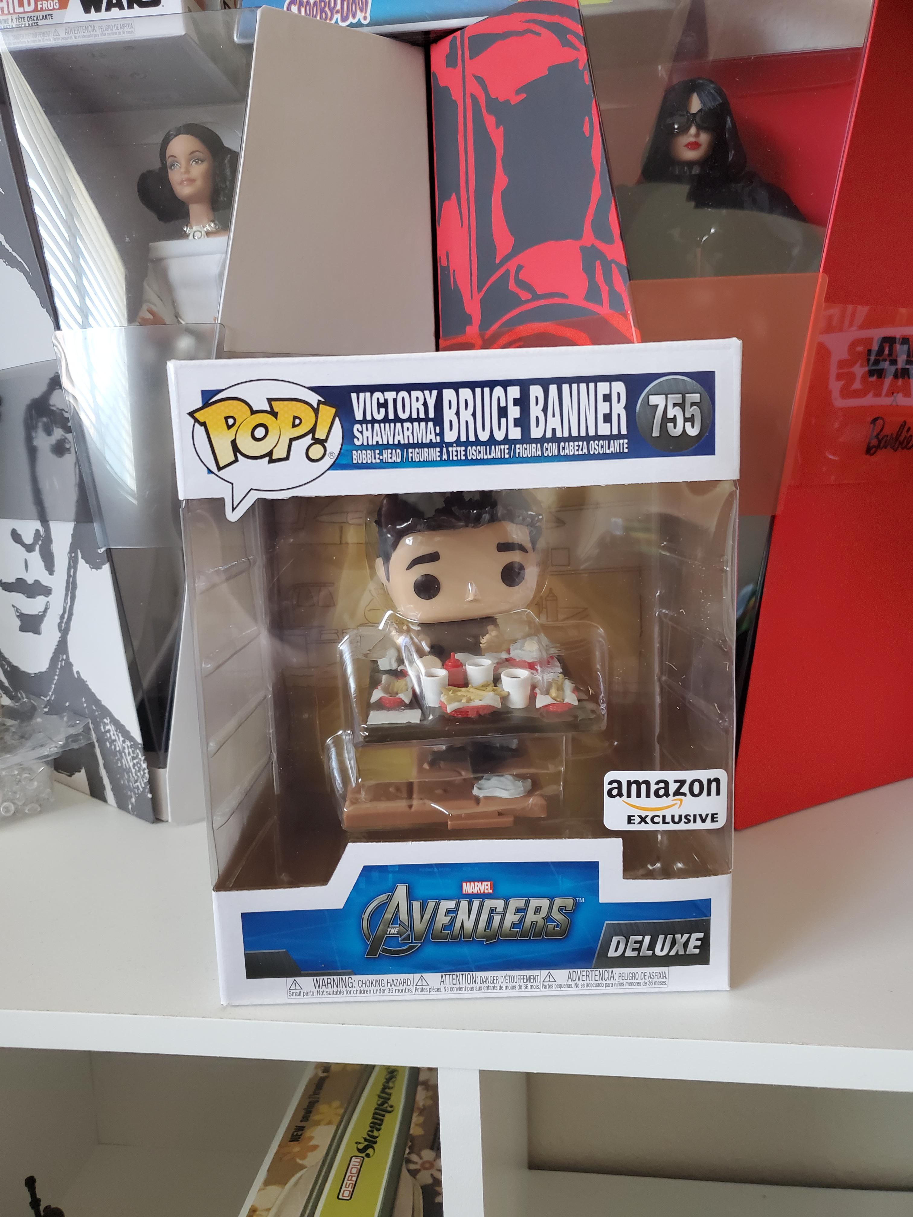 Bruce Banner/ part one of the Avengers Victory Shawarma series, I pre-ordered Tony Stark ...