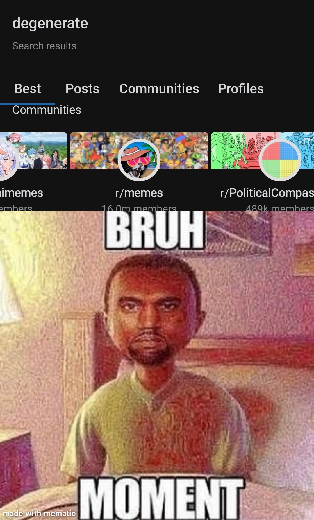 Bruh moment | Scrolller