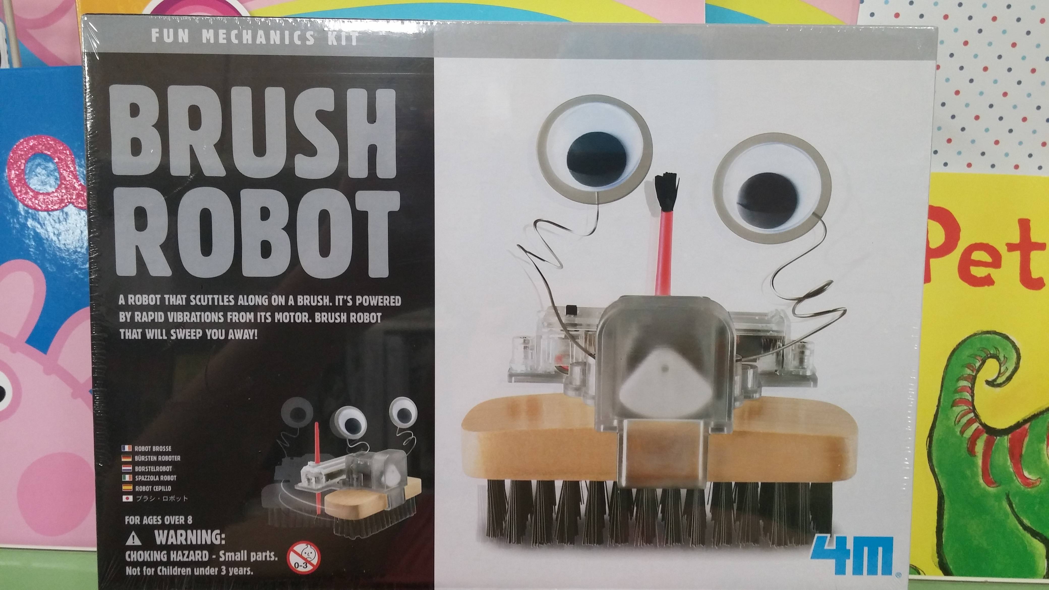 Brush Robot (assembly required) | Scrolller
