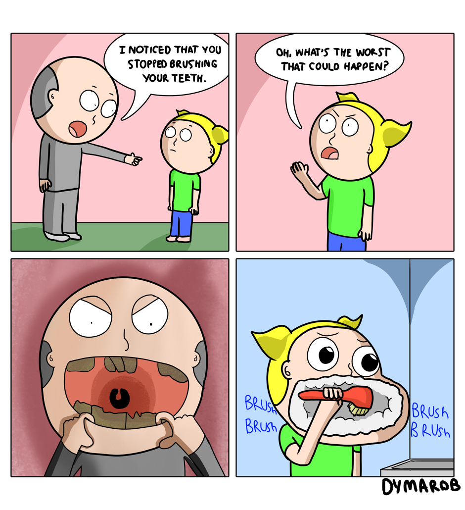 Brush Your Teeth! (OC) | Scrolller